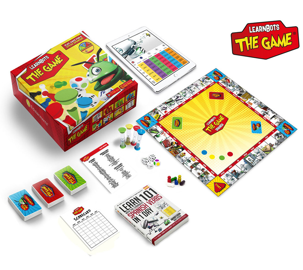 Board Games. An immersive and exciting way to learn a language